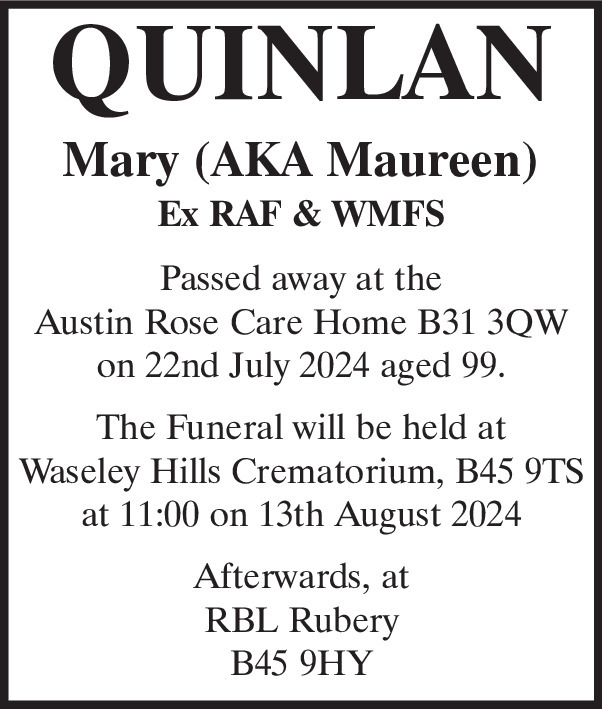 Announcements - The Solihull Observer