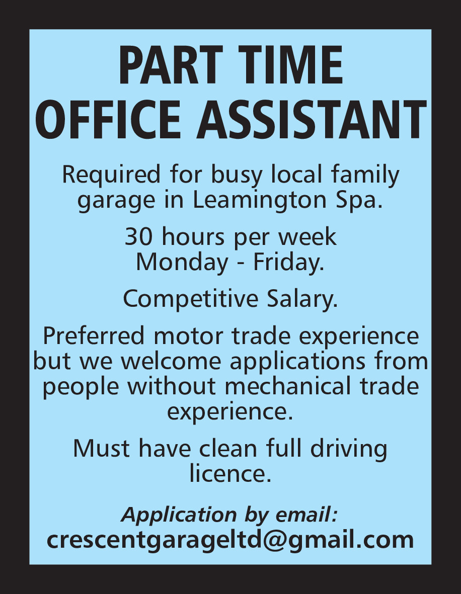 Recruitment - The Evesham Observer