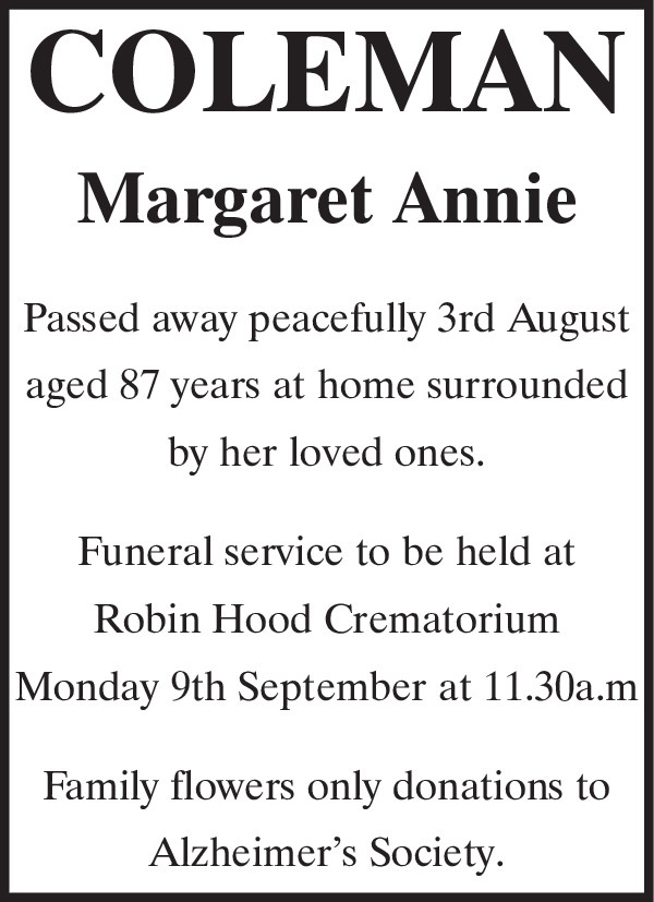 Announcements - The Solihull Observer