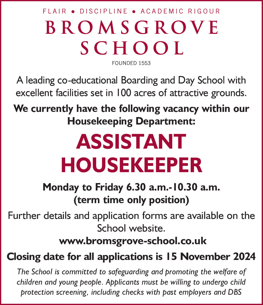 Recruitment - The Evesham Observer